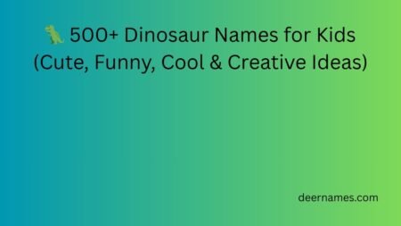 🦖 500+ Dinosaur Names for Kids (Cute, Funny, Cool & Creative Ideas)